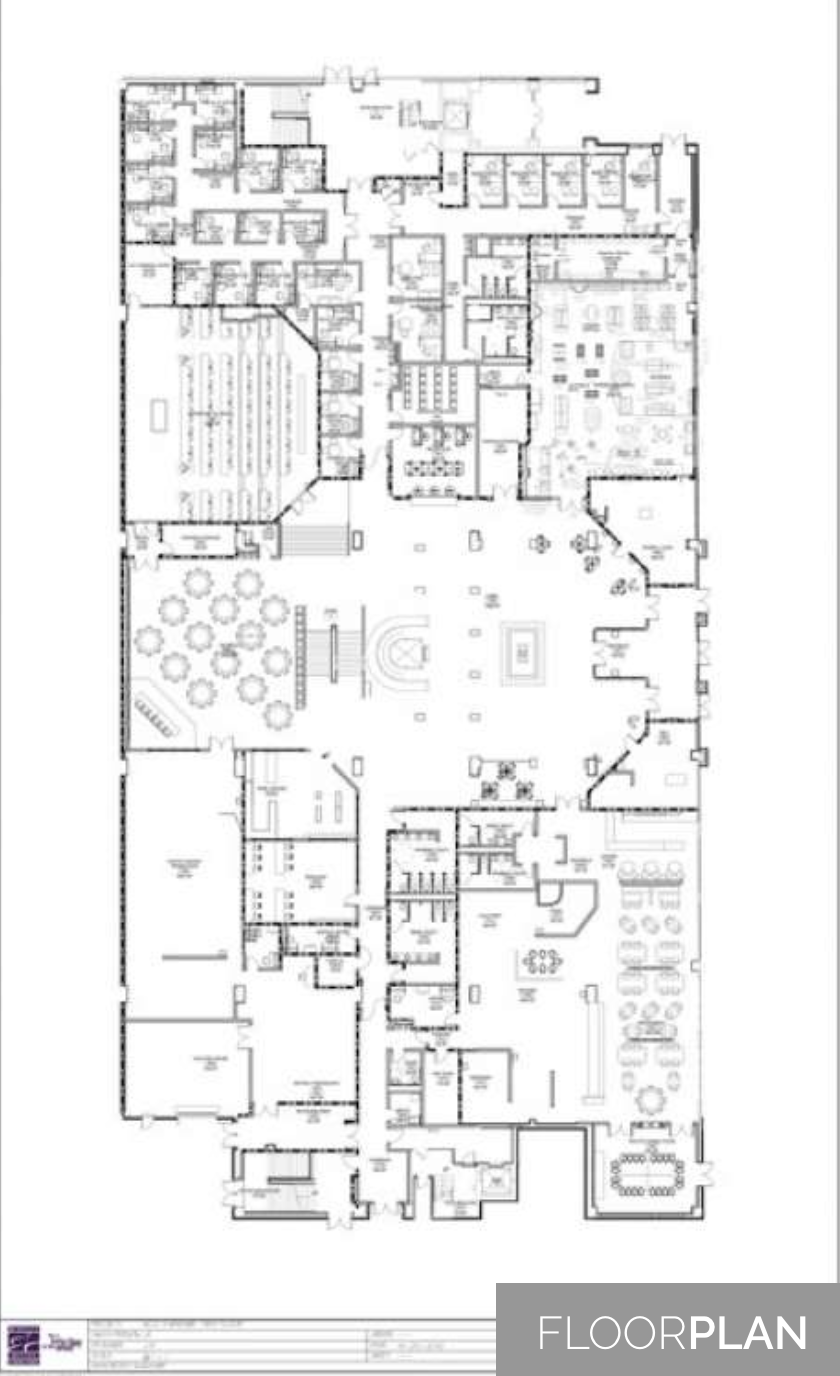 Floor Plan Culinary Institute | MidCity Office Furniture